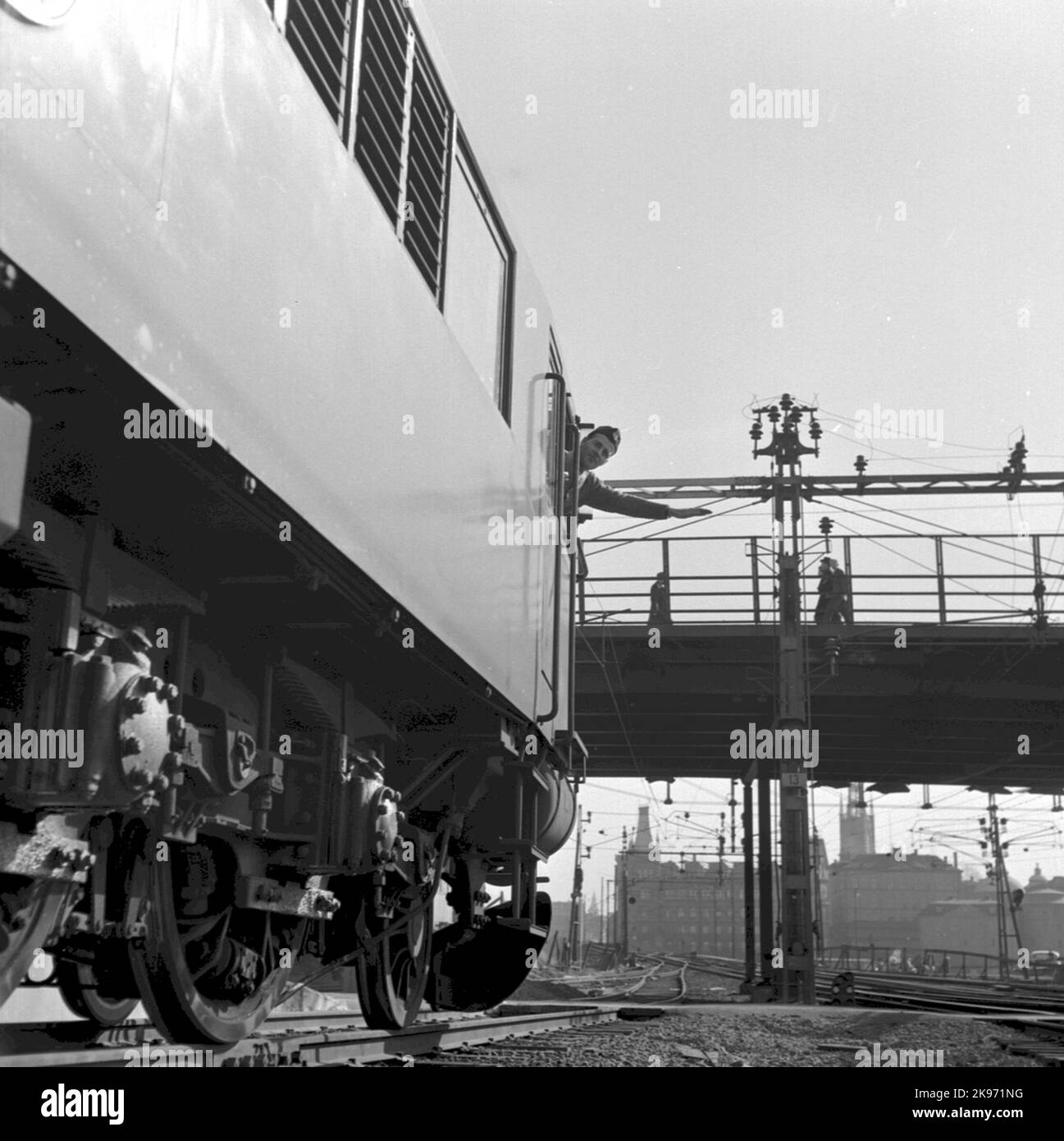 State Railways, SJ F Lok at Stockholm Central Station Stock Photo - Alamy