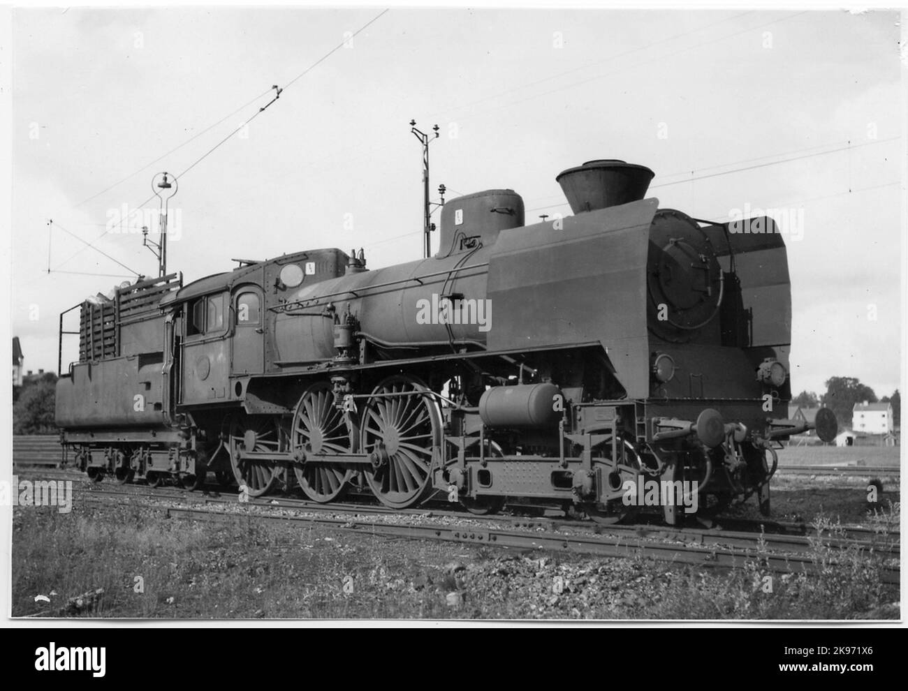 State Railways, SJ A3 1021 with wood burning Stock Photo - Alamy