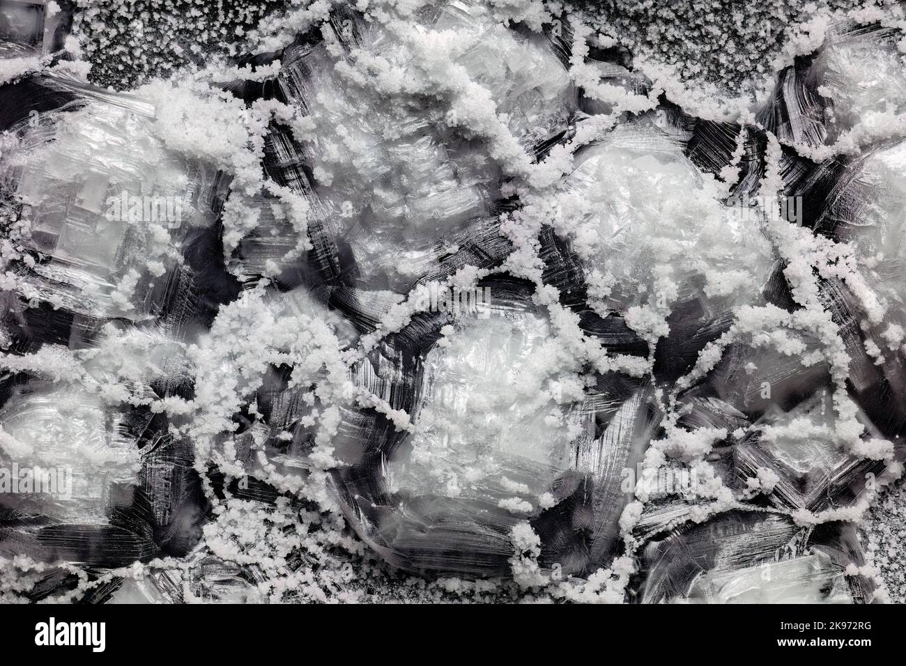 Sodium Chloride Crystals CU 3x Stock Photo - Alamy
