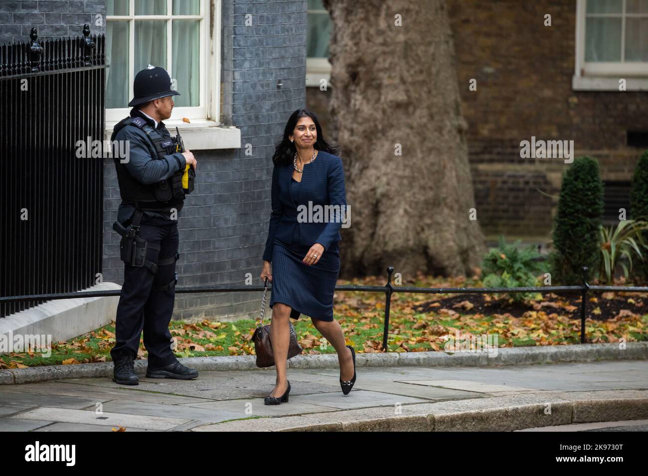 London, UK. 25th October, 2022. Suella Braverman, Conservative MP for ...