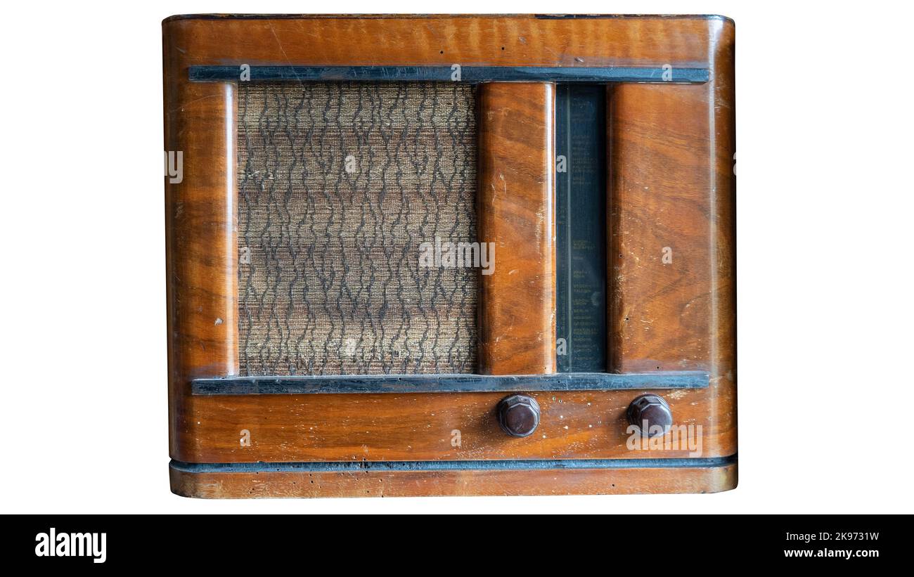 Old Vintage Radio Receiver. Antique Old Brown Radio Soviet Receiver ... Old Vintage Radio Receiver. Antique Old Brown Radio Soviet Receiver ...