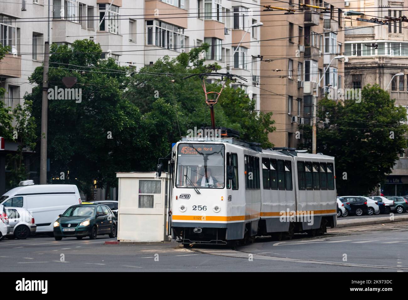 STB tram or tramvai in Bucharest, Romania, 2022 Stock Photo - Alamy