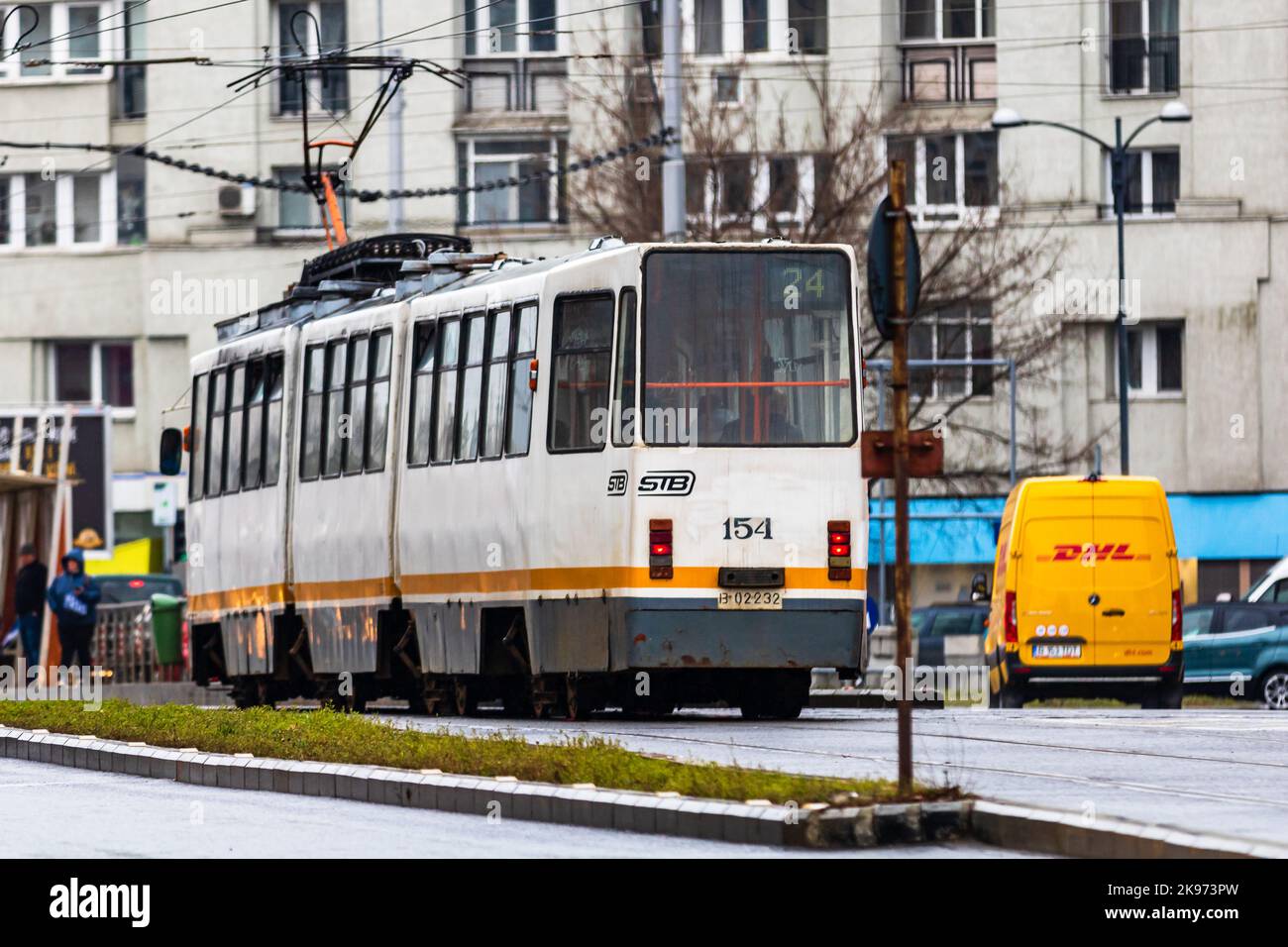 STB tram or tramvai in Bucharest, Romania, 2022 Stock Photo - Alamy