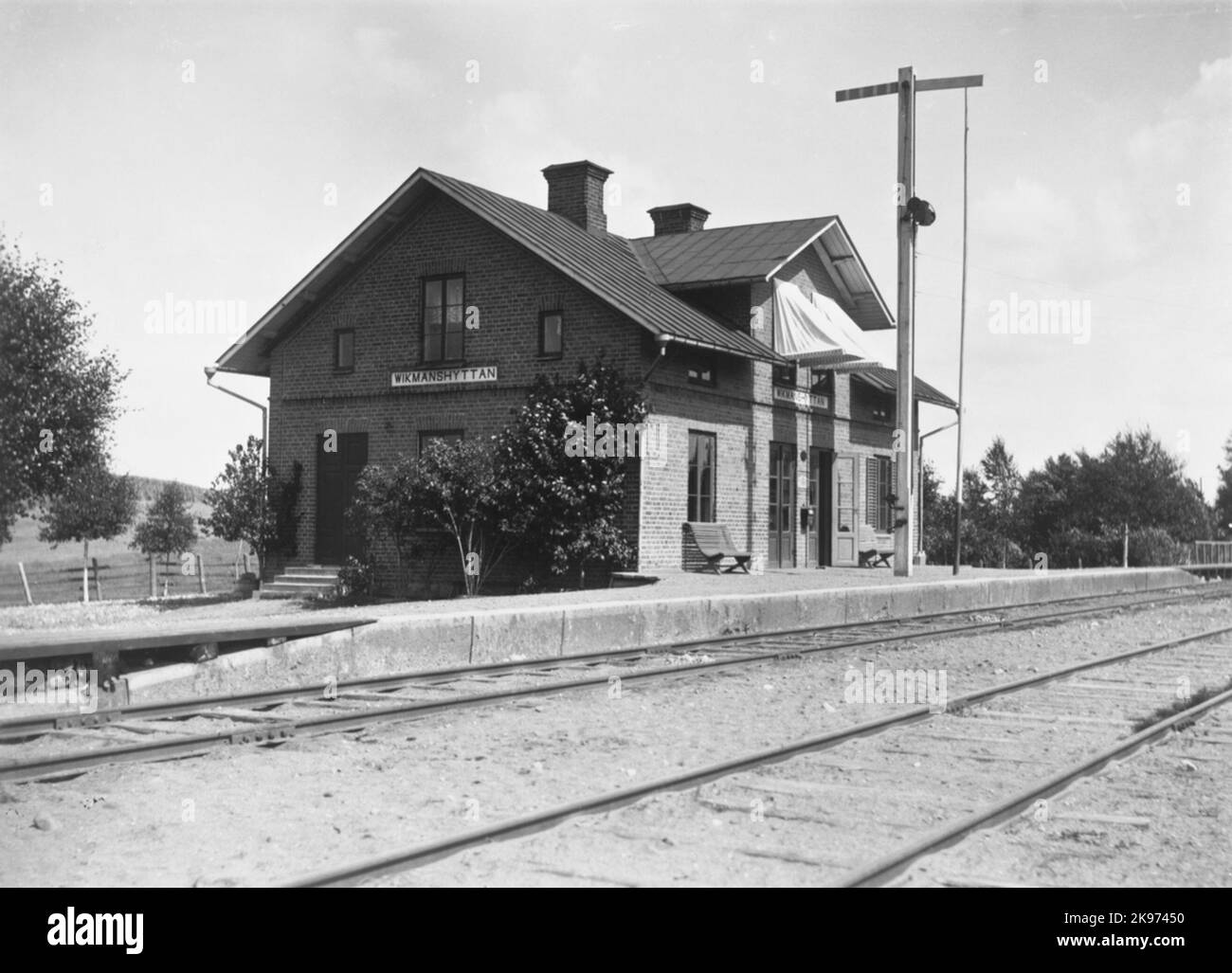 The station was put into operation in 1880 Stock Photo - Alamy