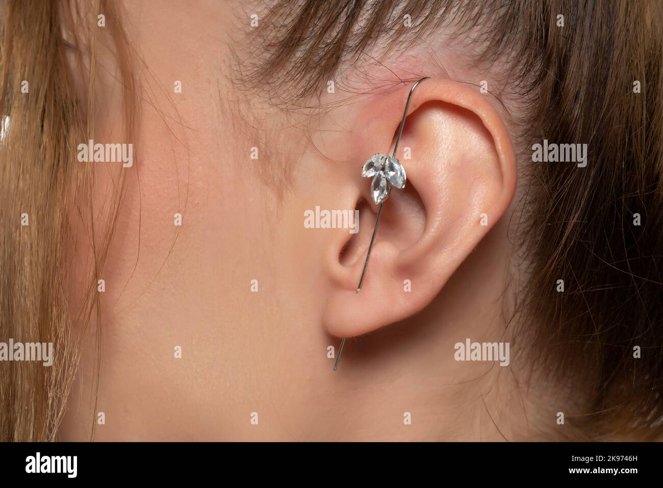 Pierced helix hi-res stock photography and images - Alamy