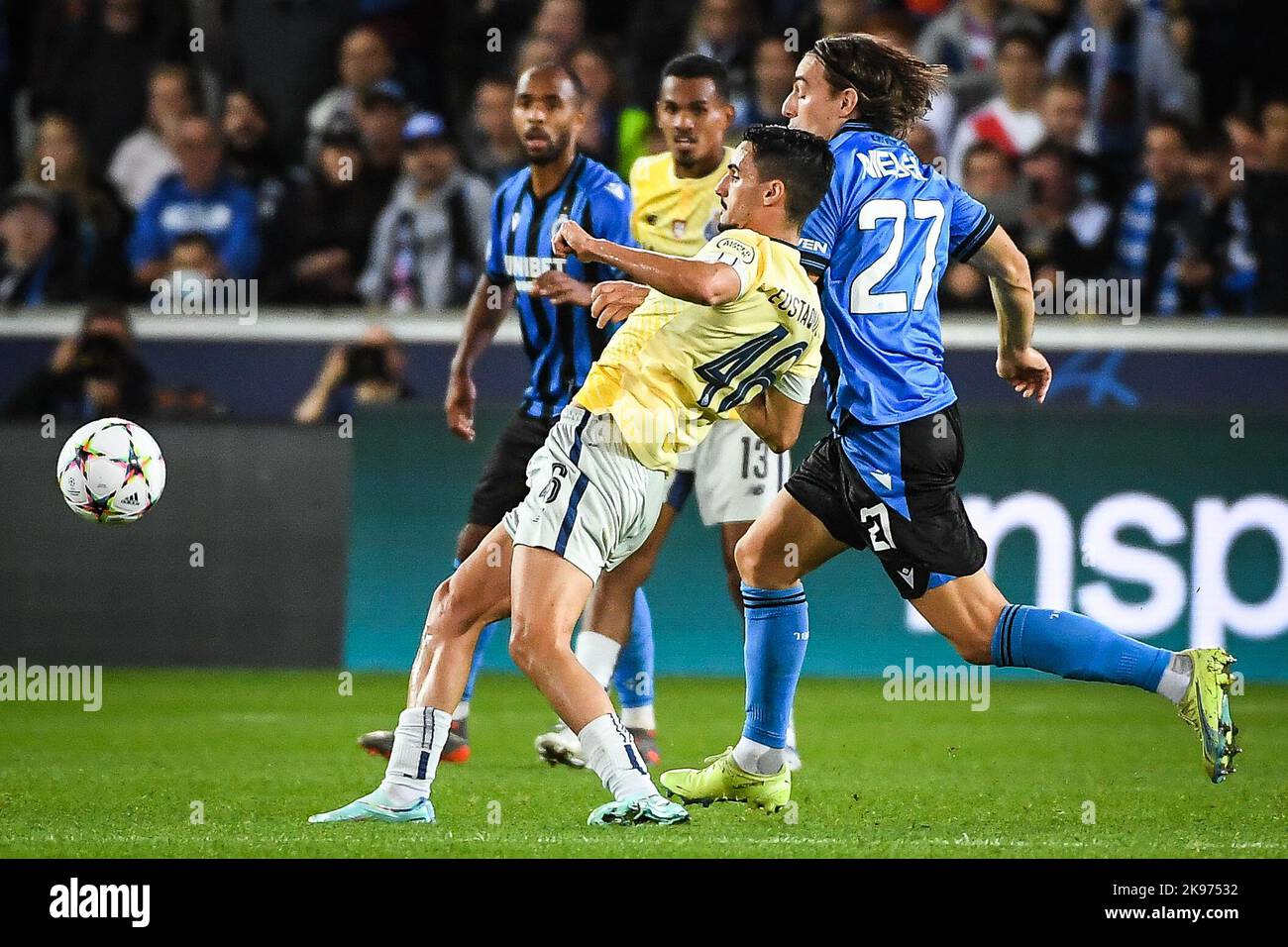 Bruges, Belgium - October 26, 2022, Stephen EUSTAQUIO of FC Porto and ...