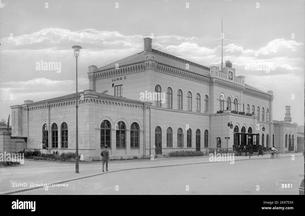 Lund Central Station Stock Photo - Alamy