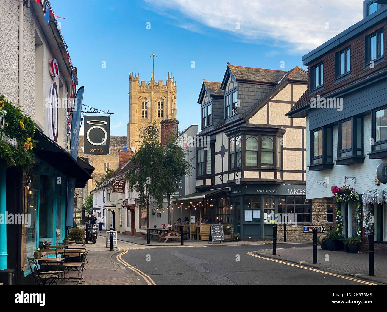 Christchurch dorset street hi-res stock photography and images - Alamy