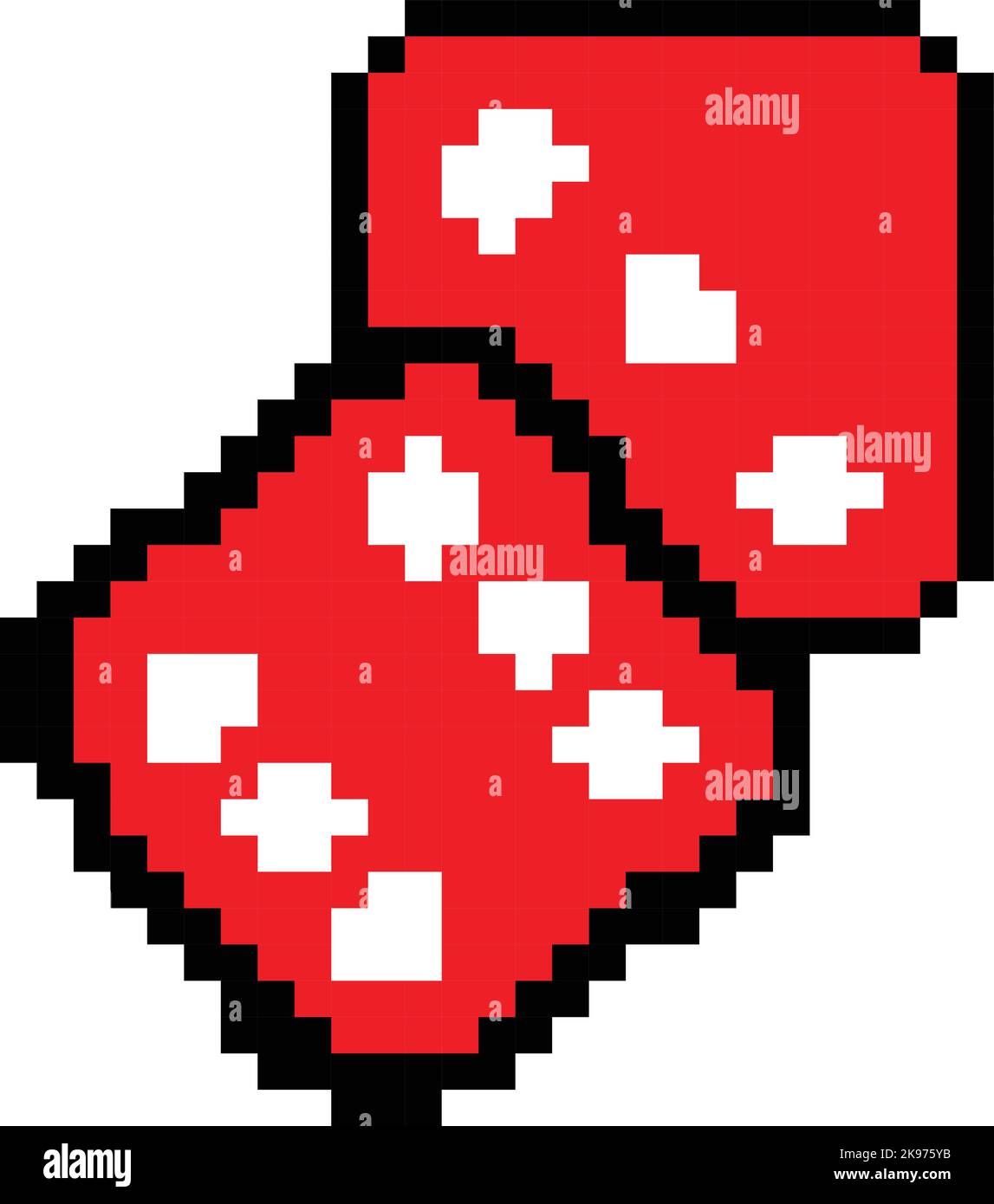 Single dice Stock Vector Images - Alamy