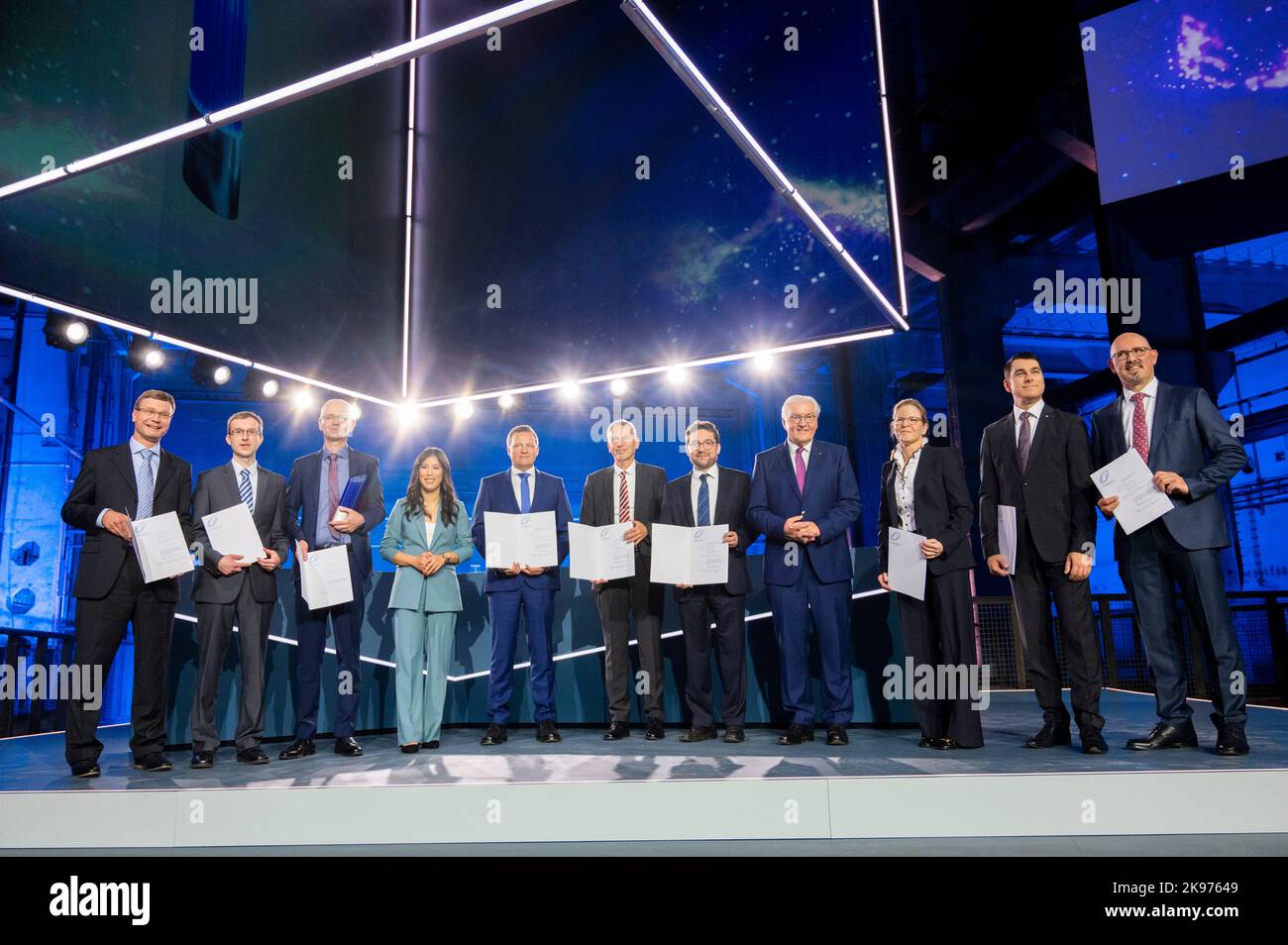 Berlin, Germany. 26th Oct, 2022. German President Frank-Walter ...