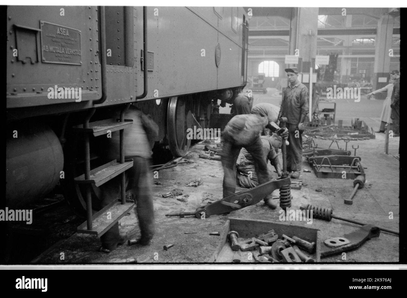 The State Railways, SJ da 812 are mounted Stock Photo - Alamy