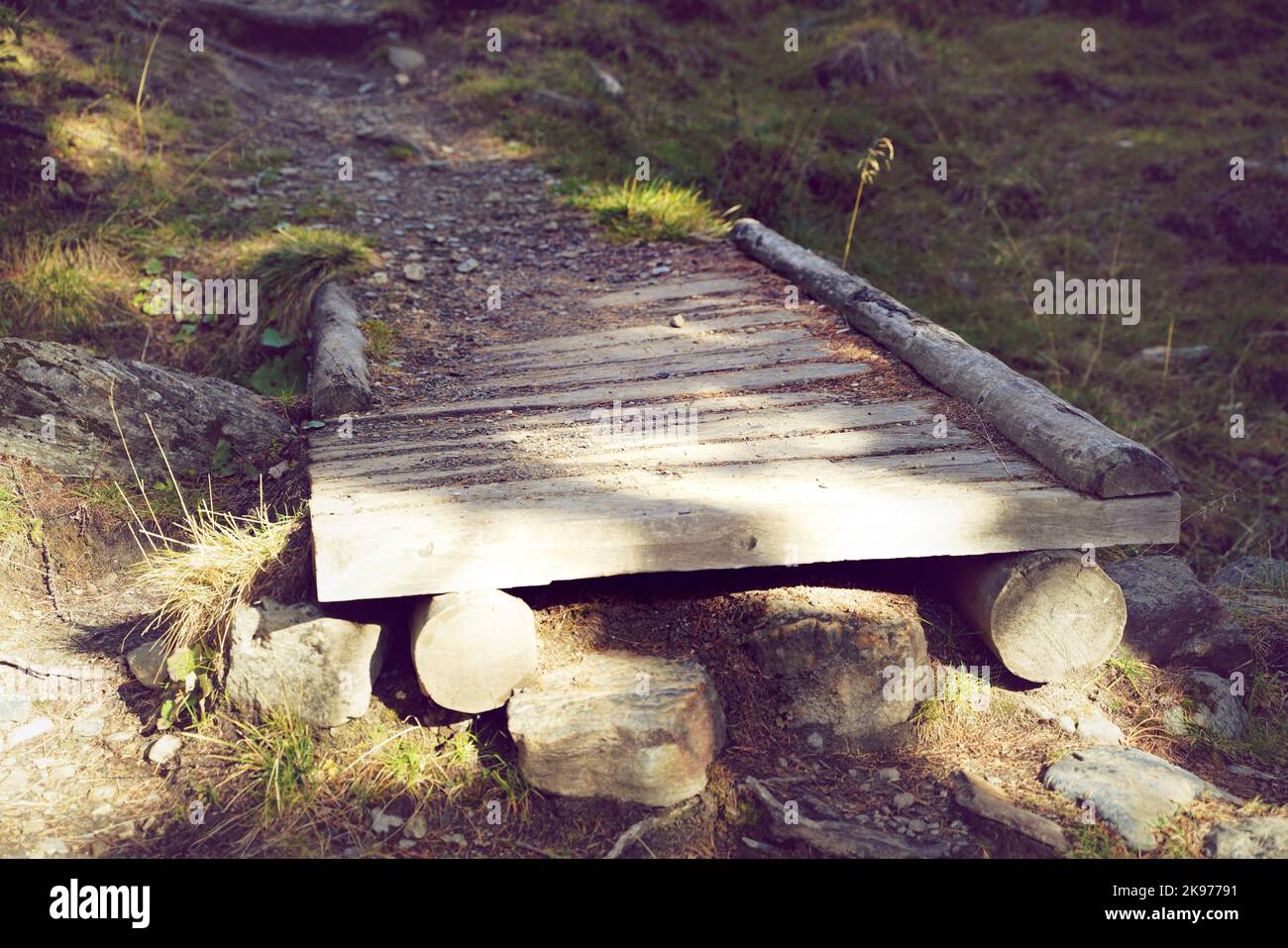 Hiking trail in South Tyrol in the Martell Valley Stock Photo - Alamy