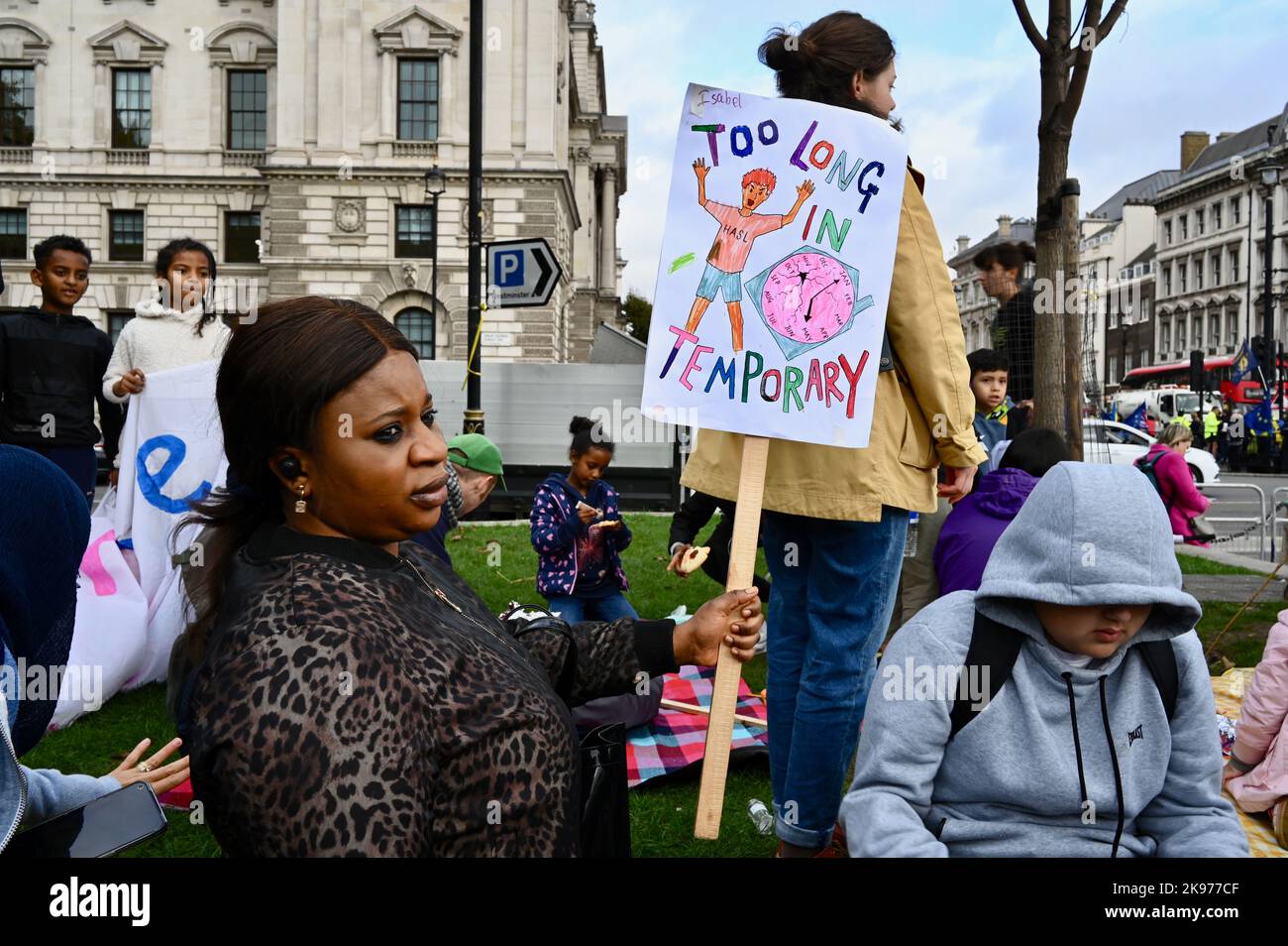 Protest against overcrowded housing hi-res stock photography and images ...
