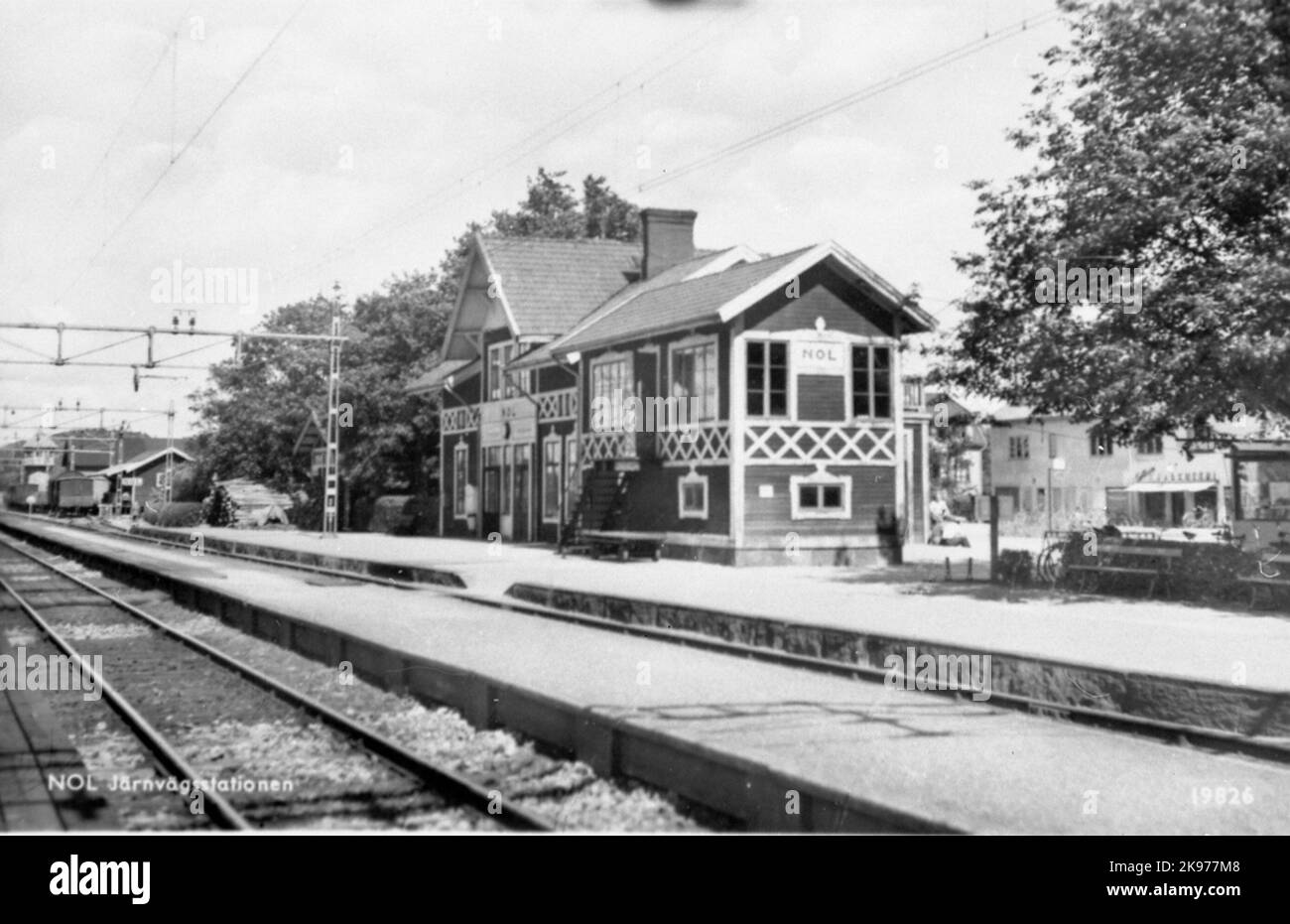 The station in NOL Stock Photo - Alamy