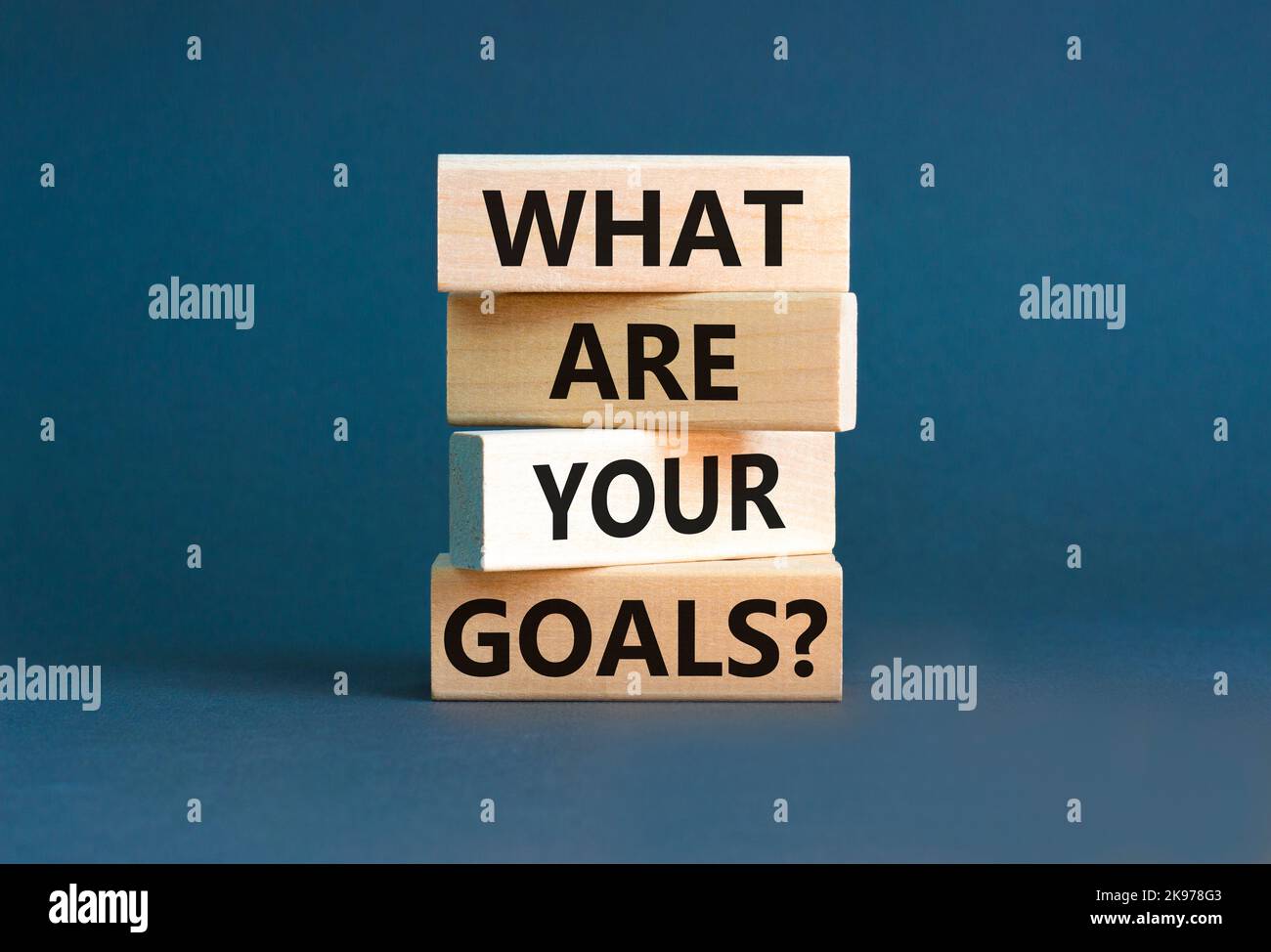 What are your goals symbol. Concept words What are your goals on wooden ...