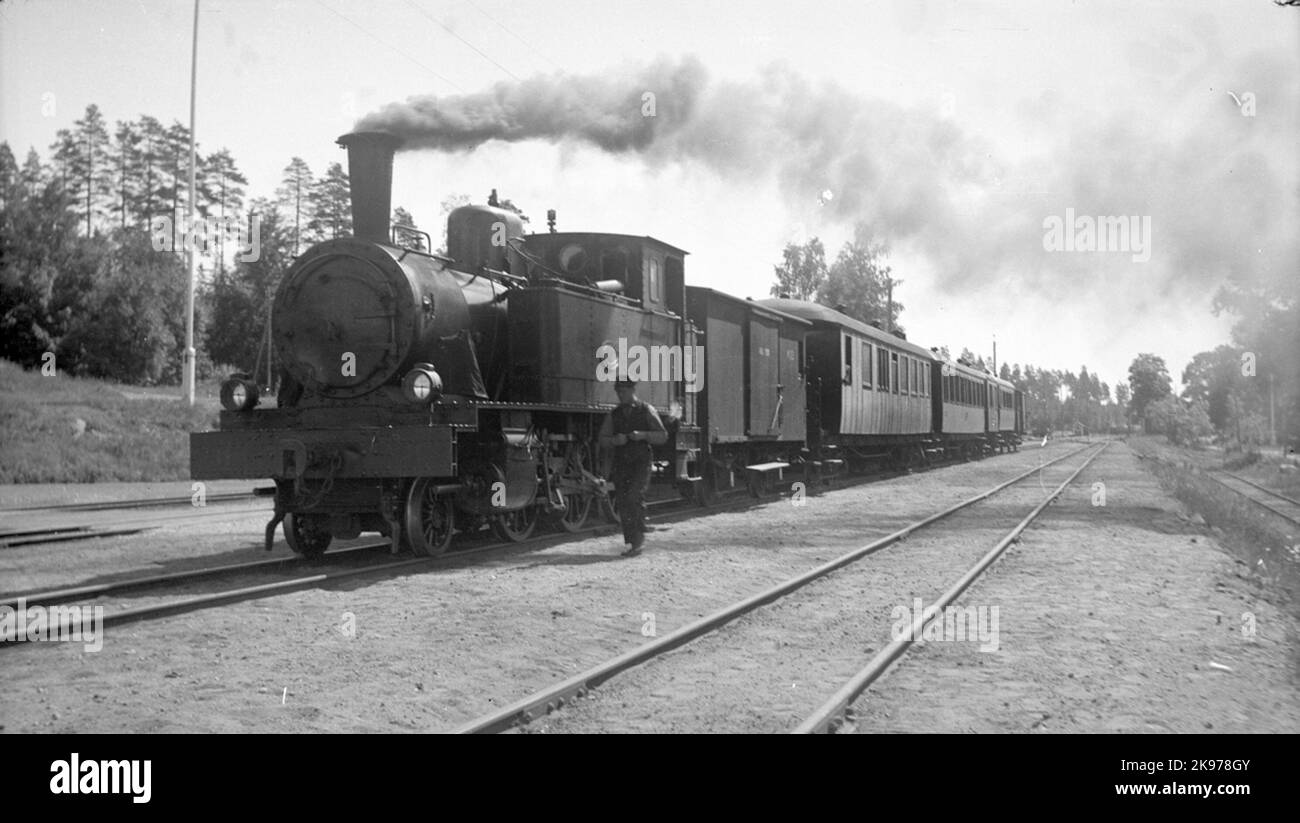 Köping - Uttersberg - Riddarhyttans Railway, Kurj Lok 11 Stock Photo ...