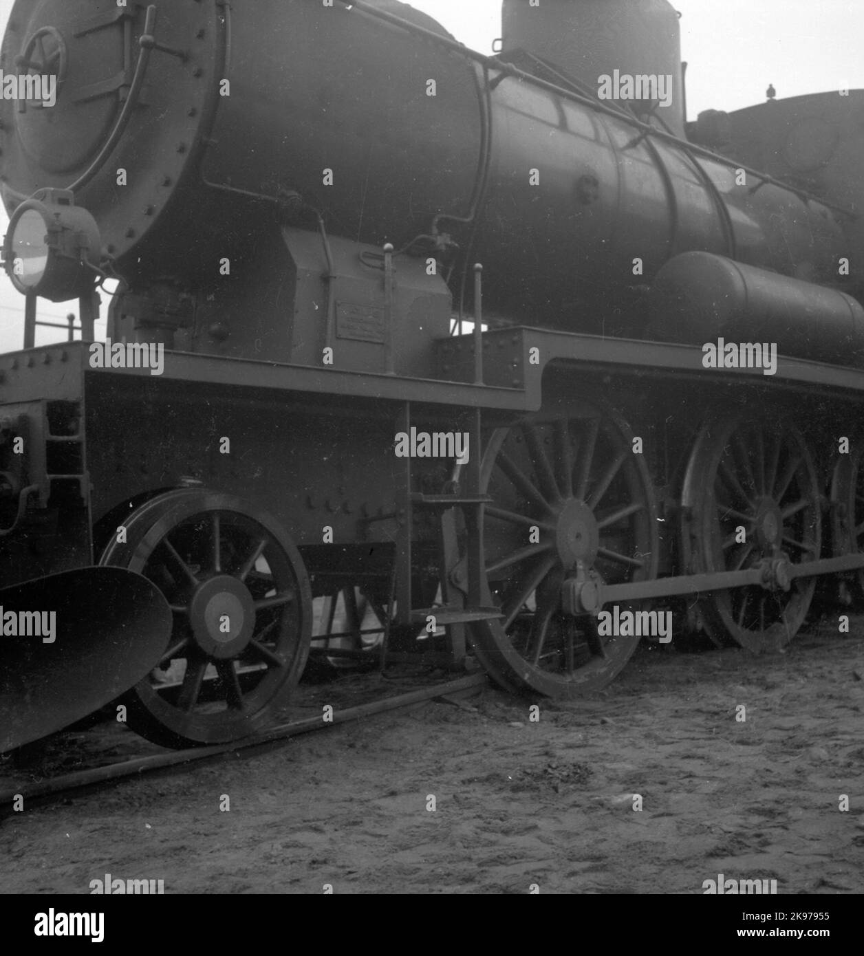 Tear tracking at Bredaryd. The train was on its way to Halmstad. It ...