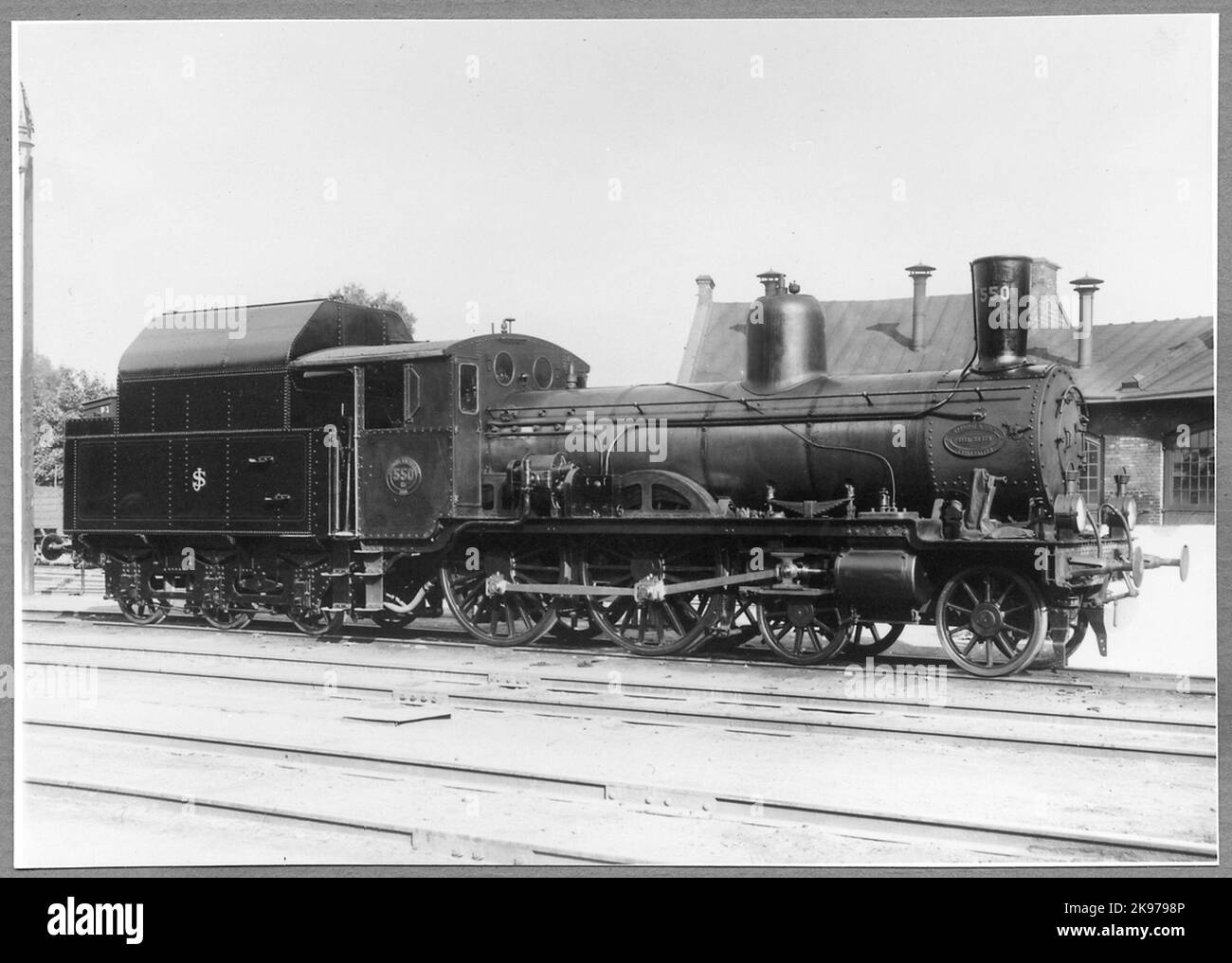 The State Railways, SJ CC 550 after the redevelopment at Motala V Stock ...