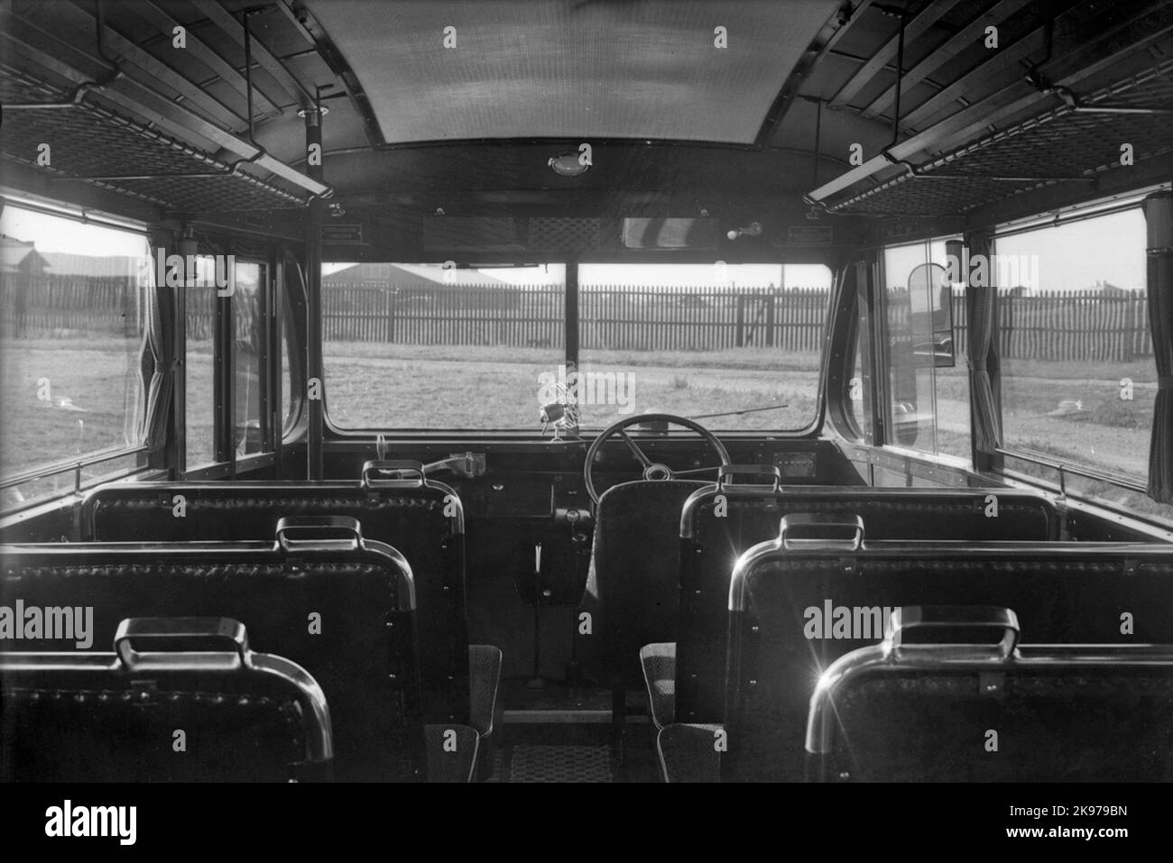 Delivery photo of Oldsmobile bus made for General Motors, GM. The body ...