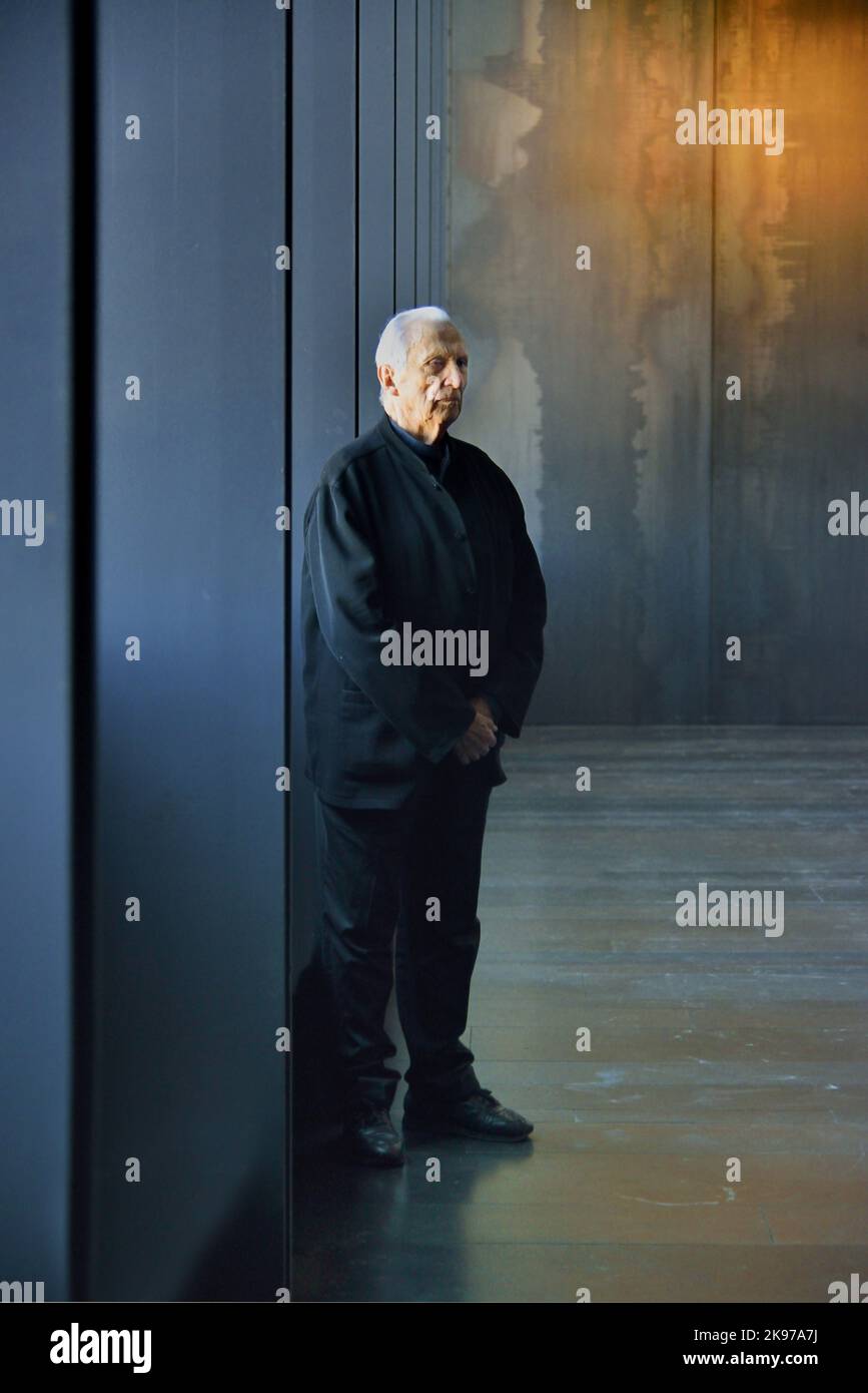 FRANCE. OCCITANY. AVEYRON (12) RODEZ, SOULAGES MUSEUM. TEMPORARY ...