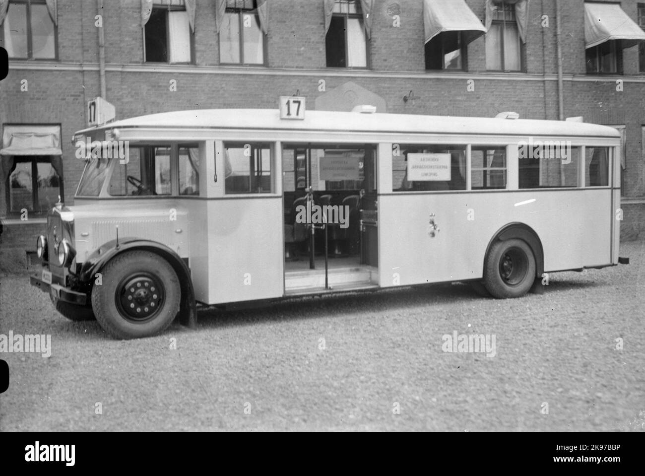 Tidaholms Bus for Malmö Tramways. Semi -Cabin. Body by Aktiebolaget ...