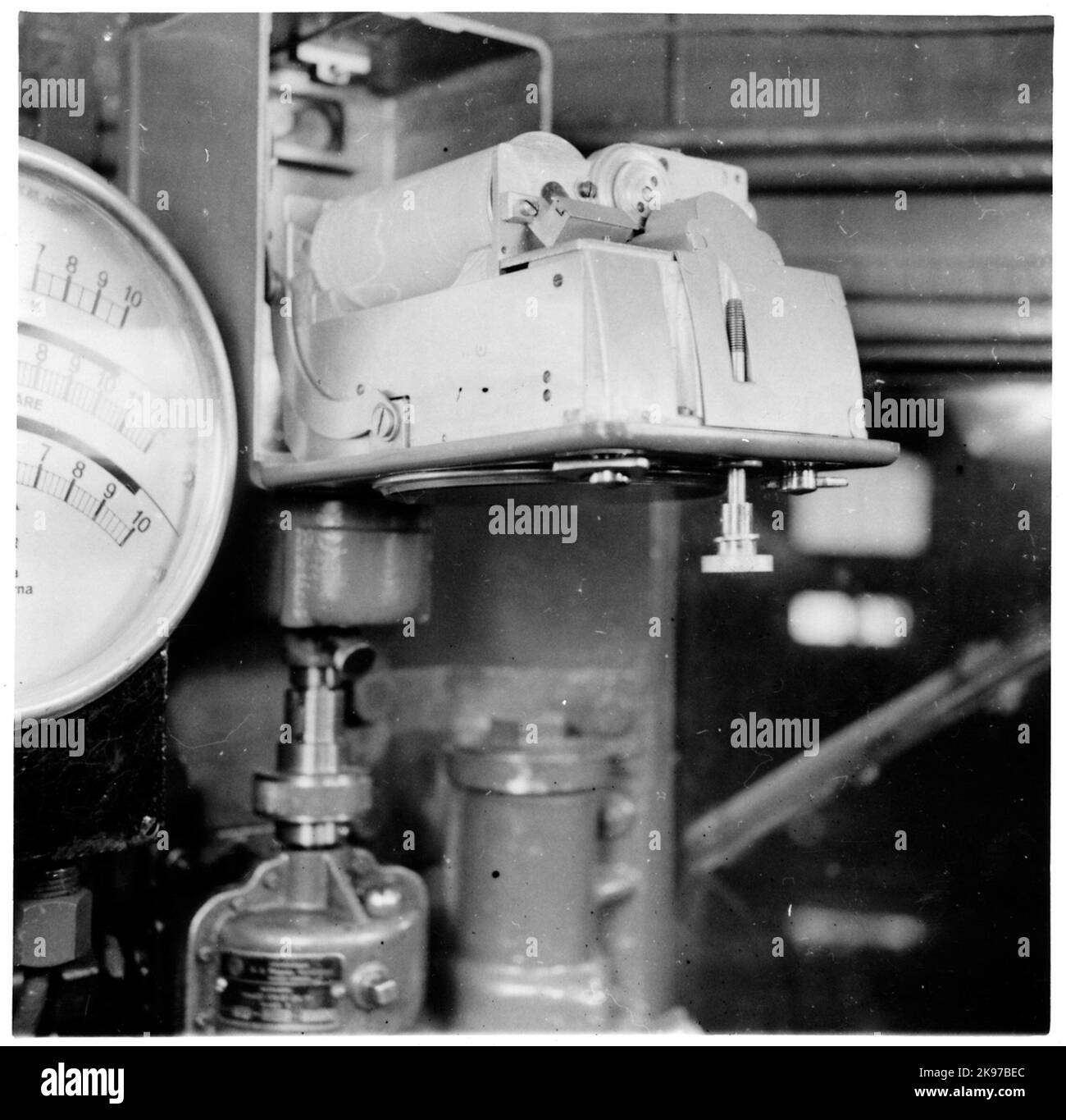 Approaches for automatic train control, system signature Stock Photo ...