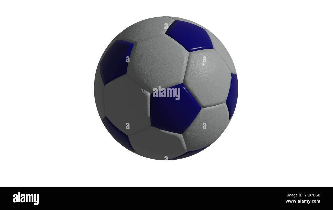 A 3d Render of a soccer ball Stock Photo - Alamy