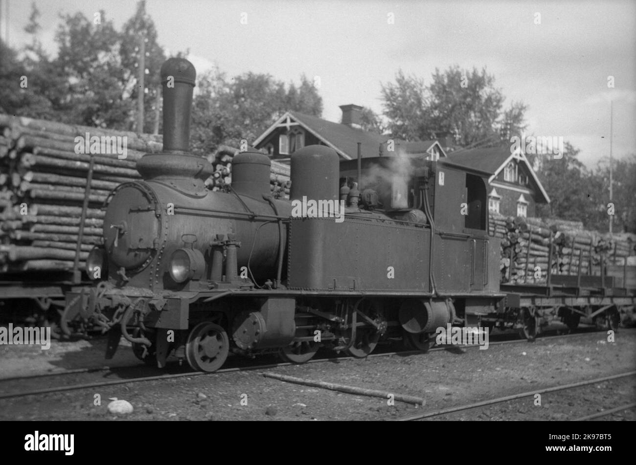 Donj Lok 7 "Ockelbo", built in 1901 and scrapped in 1960 Stock Photo ...