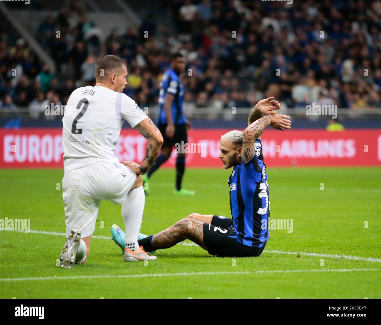 Milan, Italy. 26th Oct, 2022. Federico Di Marco of Fc Inter during the ...