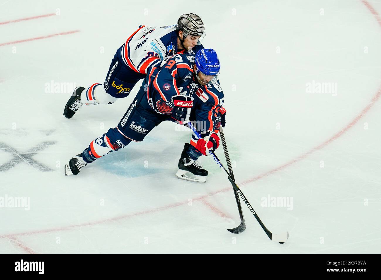 Mannheim, Germany. 26th Oct, 2022. Ice hockey: DEL, Adler Mannheim ...