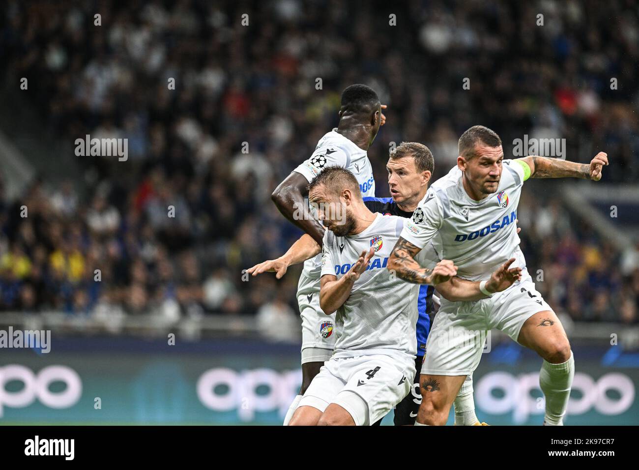 Milan, Italy, October 26, 2022, Dimarco Federico of Fc Inter during UEFA Champions League Group ...