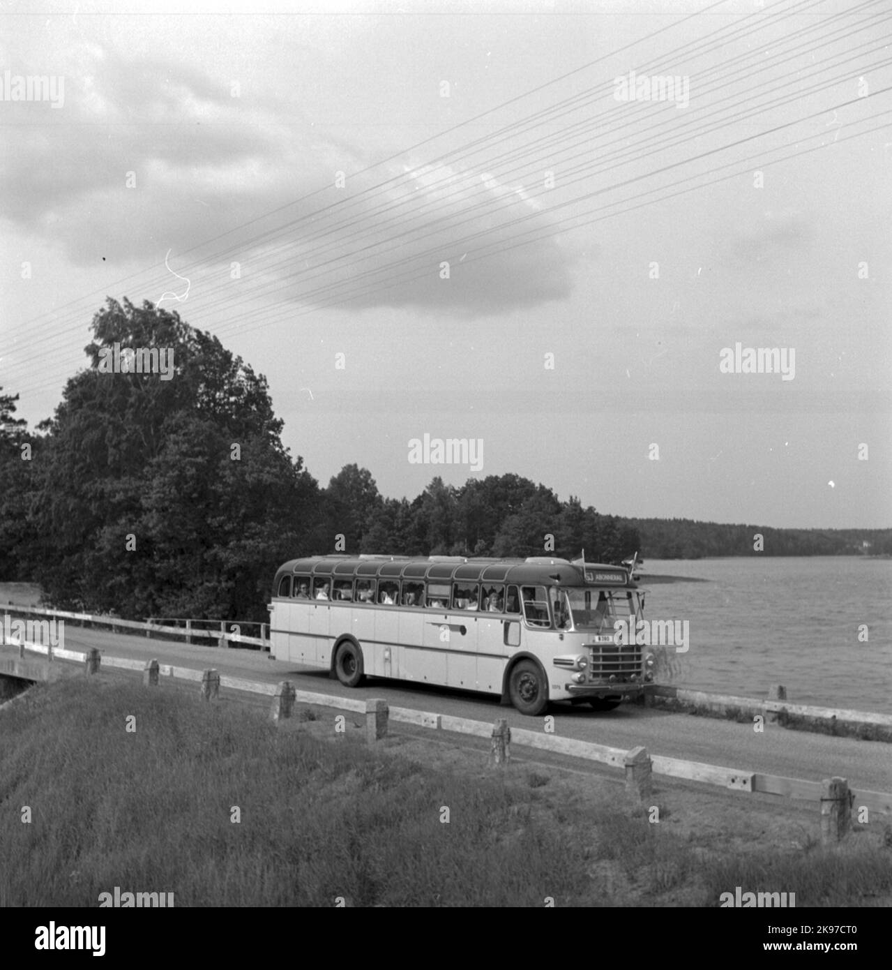 Tourist Bus SJ 2375 Stock Photo - Alamy