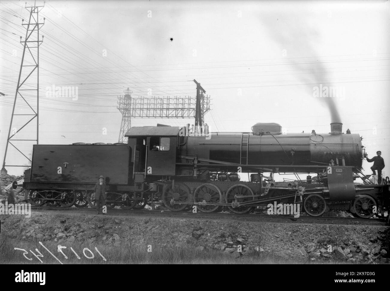 NSB 26C 401 was manufactured by Nydqvist & Holm AB and was delivered to ...