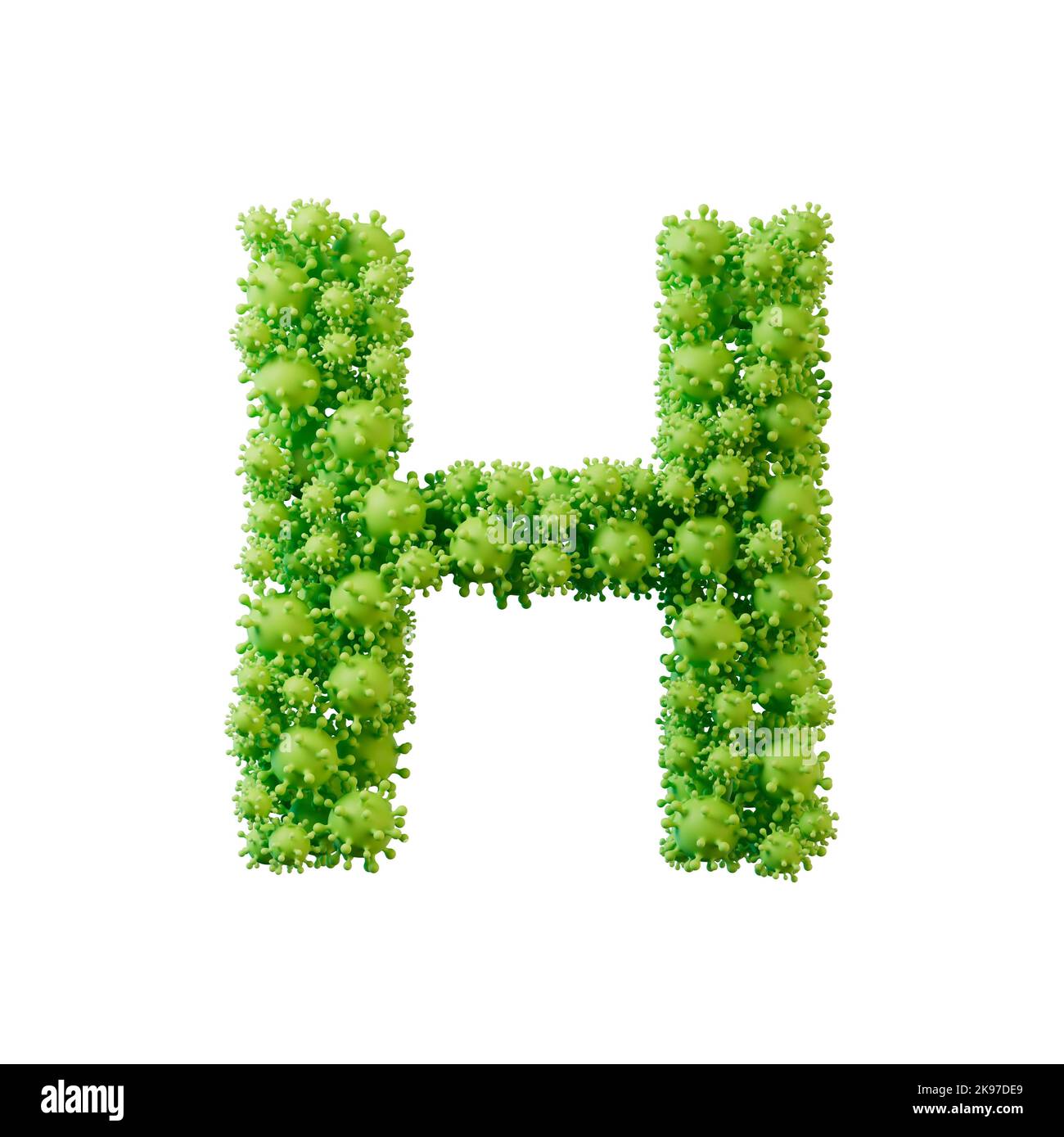 Letter h molecule hi-res stock photography and images - Alamy