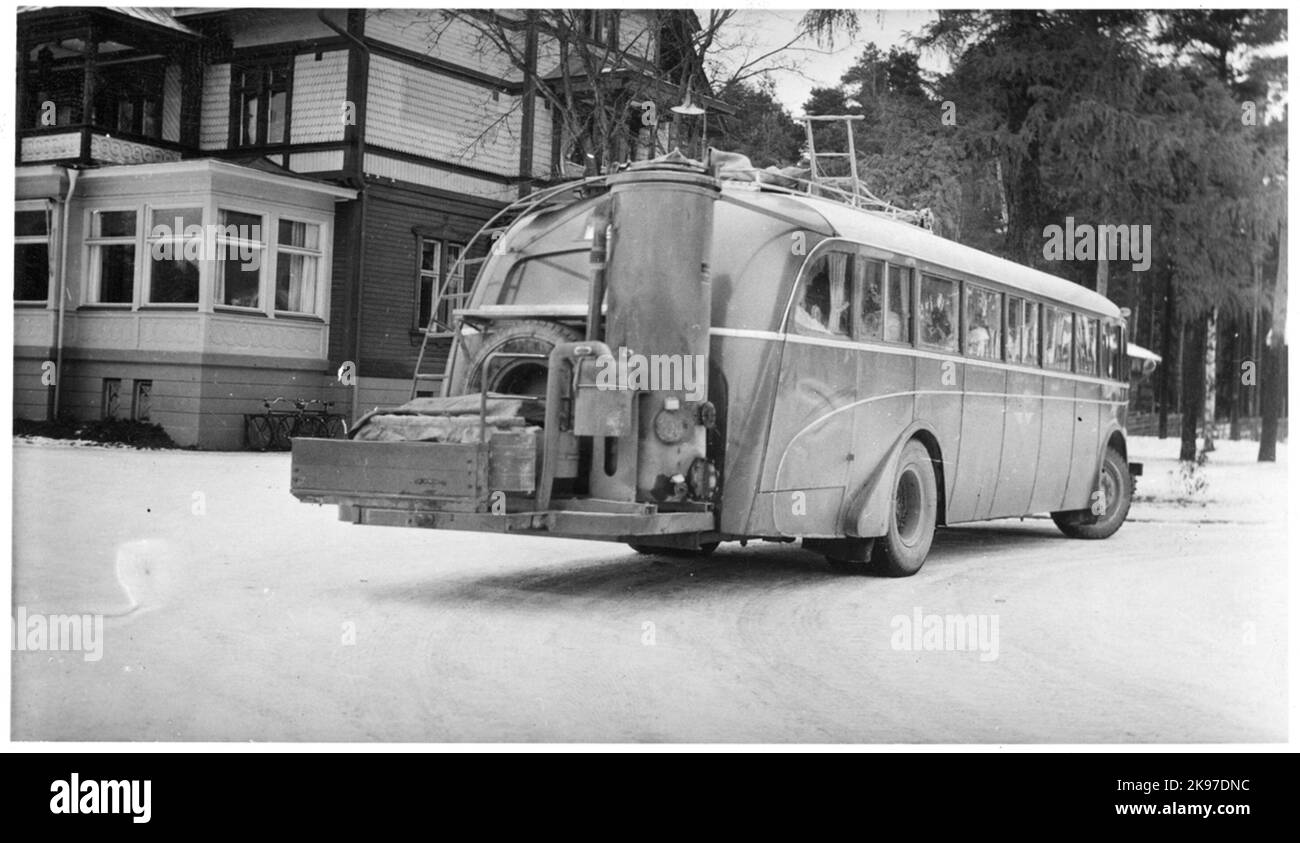 Traffic Administration Gothenburg - Dalarne - Gävle, GDG. Bus with gas ...