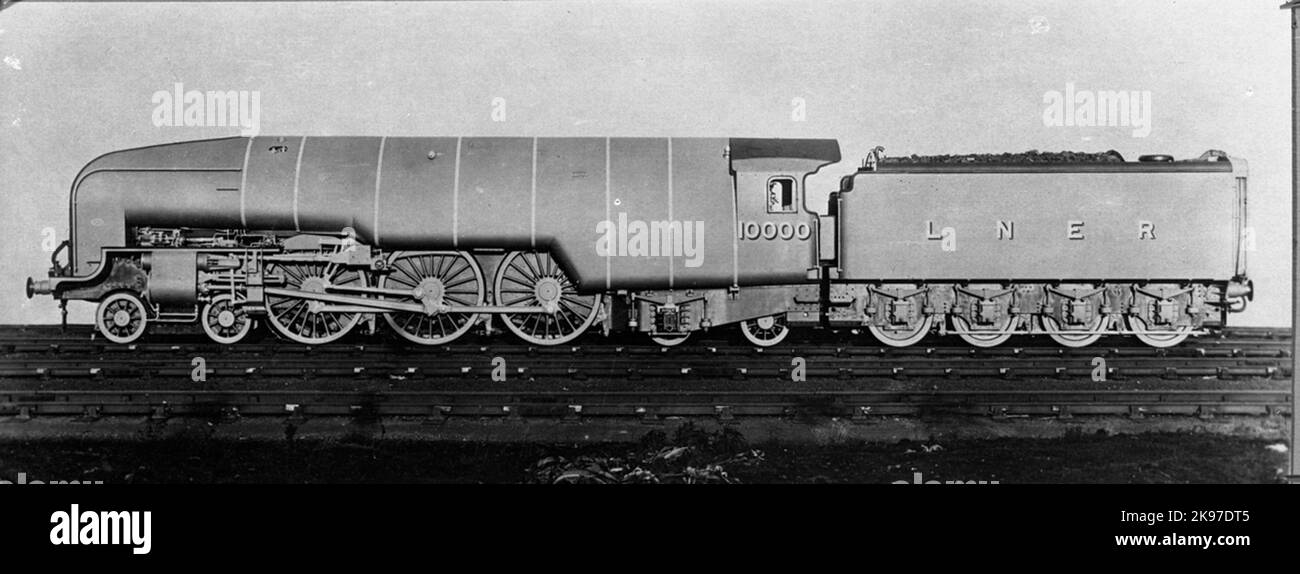 (The London and North Eastern Railway ) LNER lok 10000 Stock Photo - Alamy