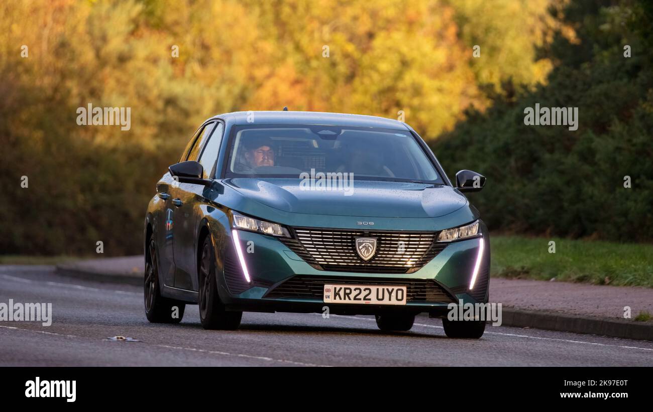 Blue peugeot hi-res stock photography and images - Alamy