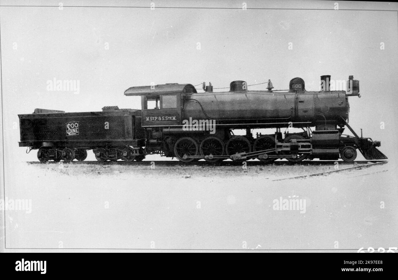 MStP&SSteM (Soo-line) lok 600 Stock Photo - Alamy