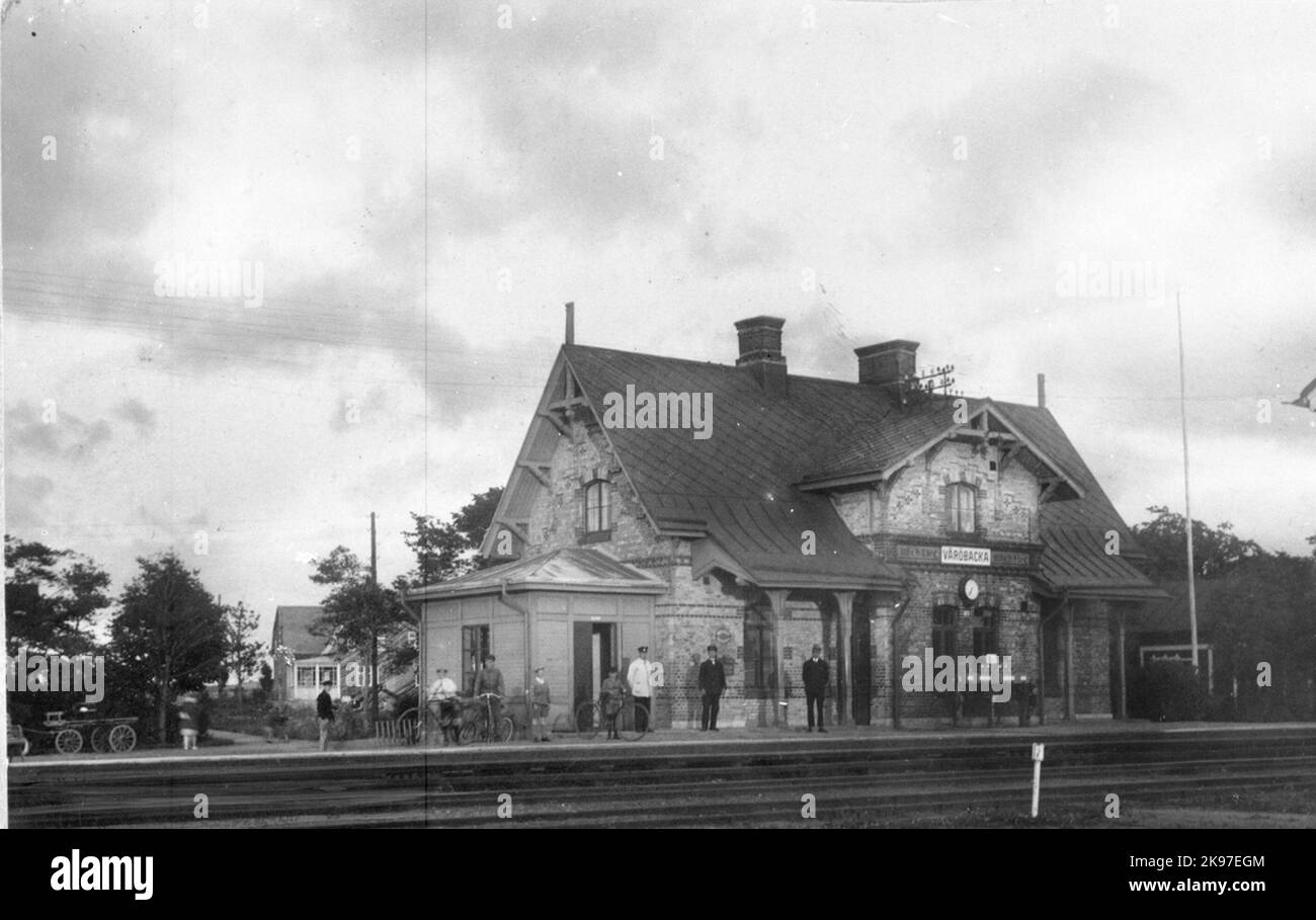 The name was previously Backa. The station was built in 1886. One- and ...