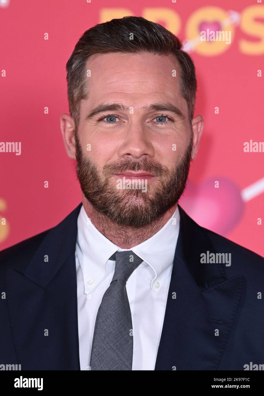October 26th, 2022, London, UK. Luke MacFarlane arriving at the Bros ...