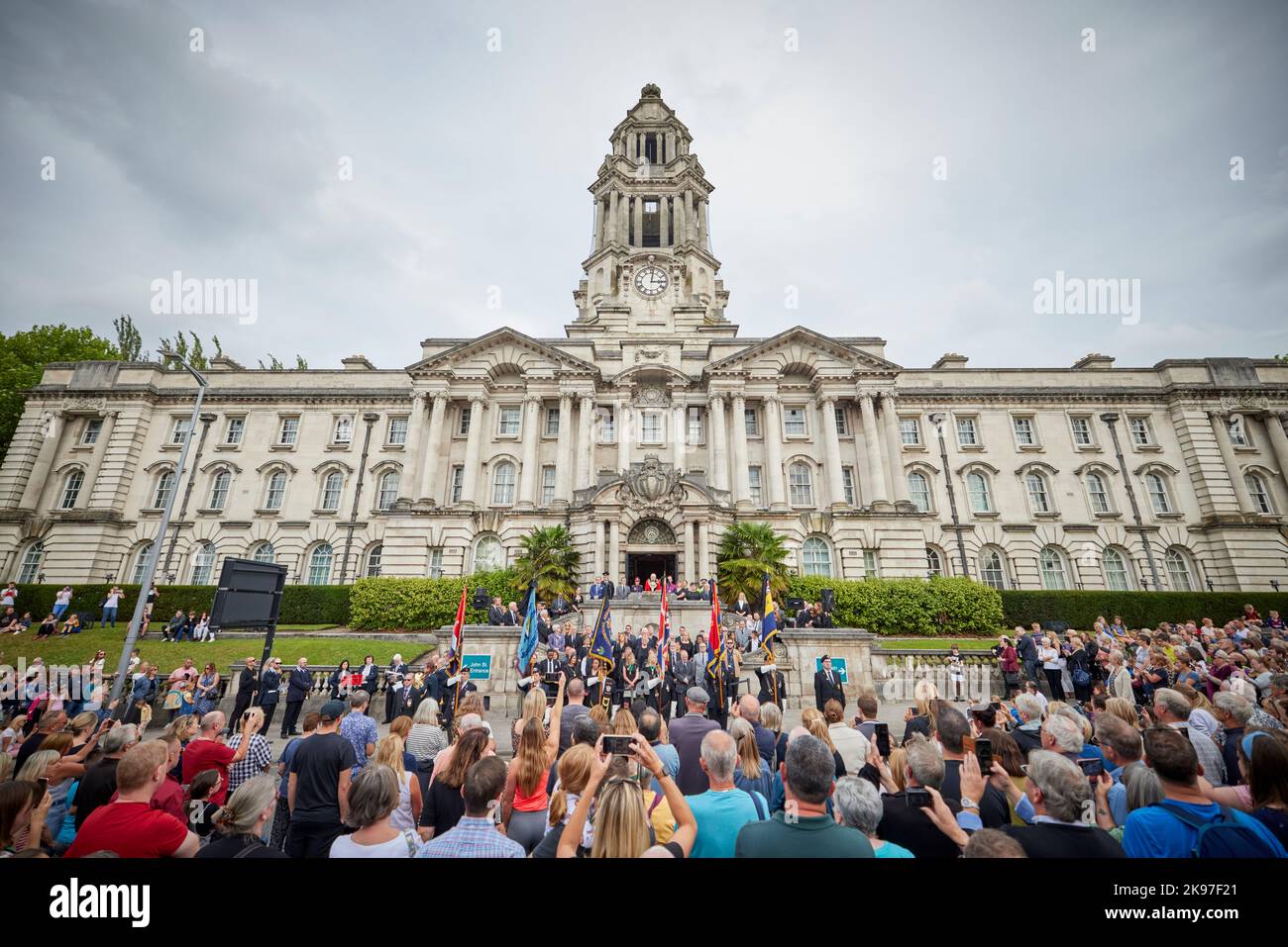 Mayor and Mayoress of Stockport Councillor David Wilson and Ms ...