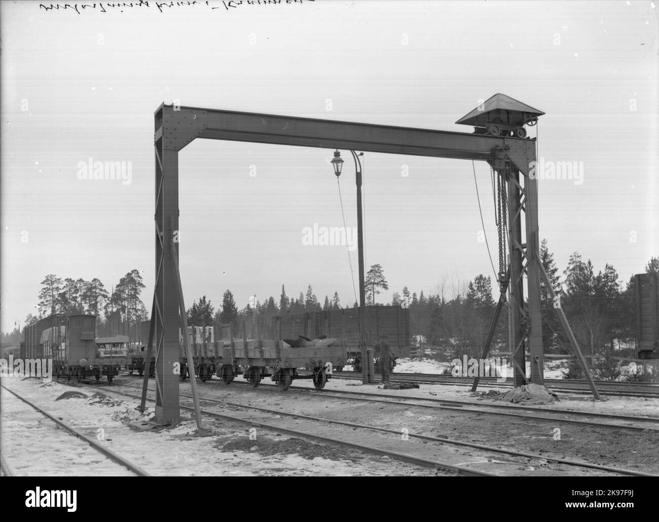 Narrow gauge wagons Black and White Stock Photos & Images - Alamy