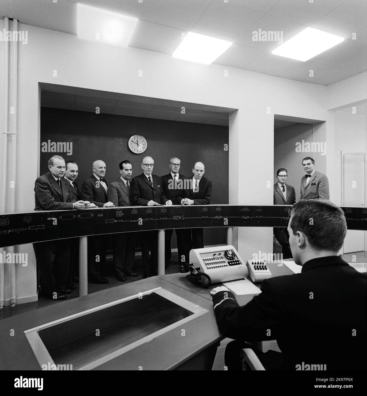 CTC, remote blocking facility in Ånge Stock Photo - Alamy