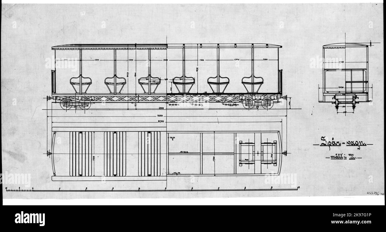 Drawing of tram Stock Photo - Alamy