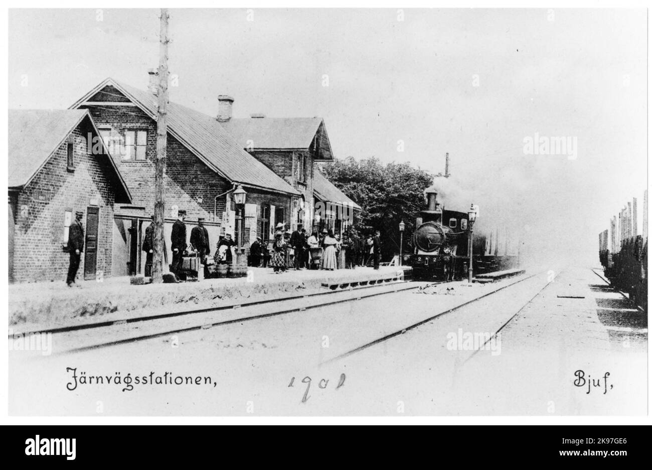 Original station built by HHJ. New station built in 1913 by Hhj ...