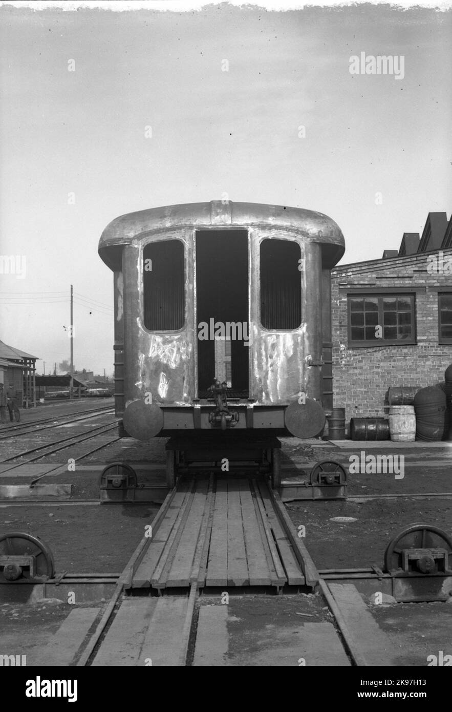 Exterior of wagon litt. CO6 Stock Photo - Alamy