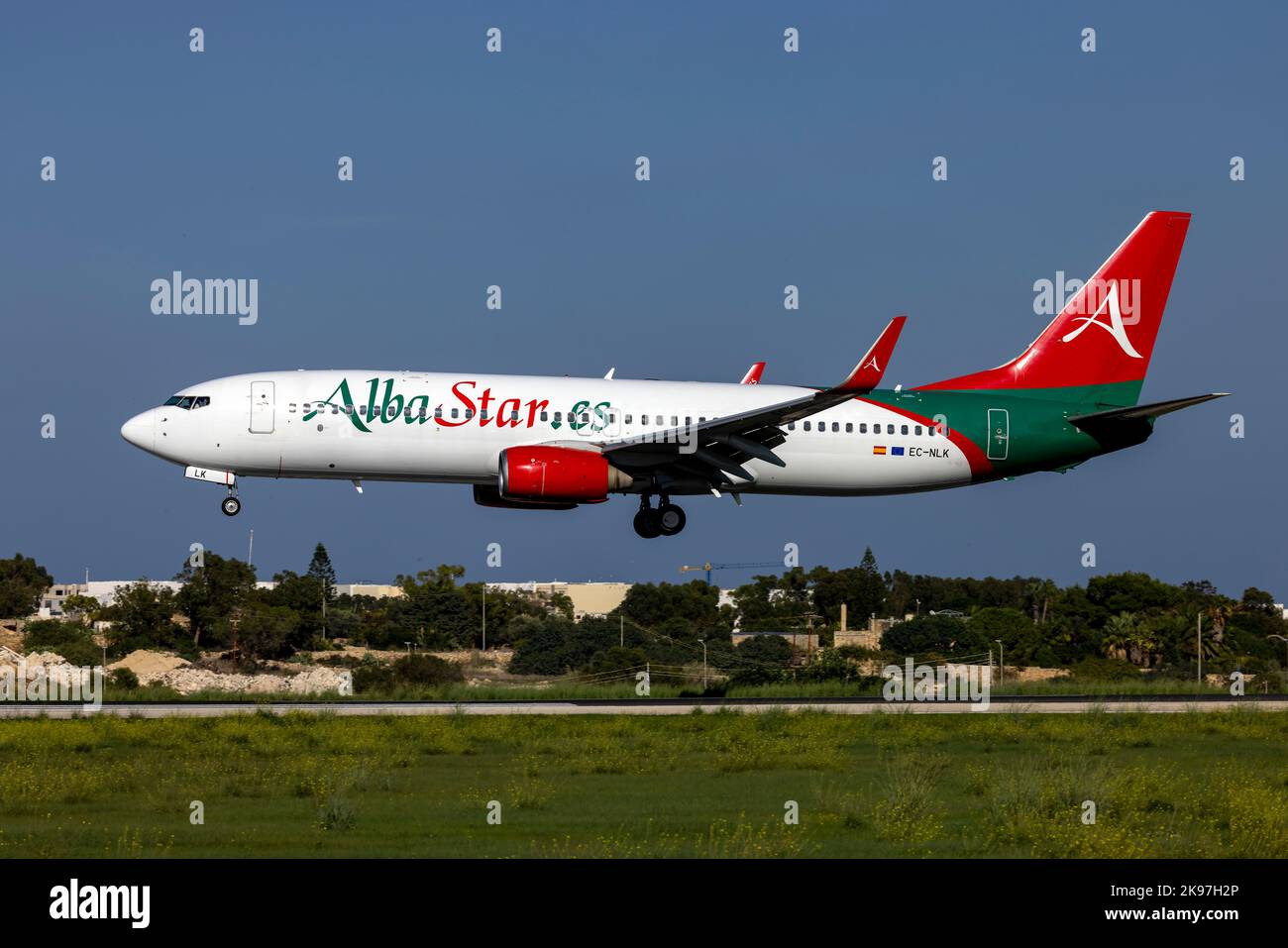 Alba Star Boeing 737-81M (REG: EC-NLK) operating flight KM997 from ...