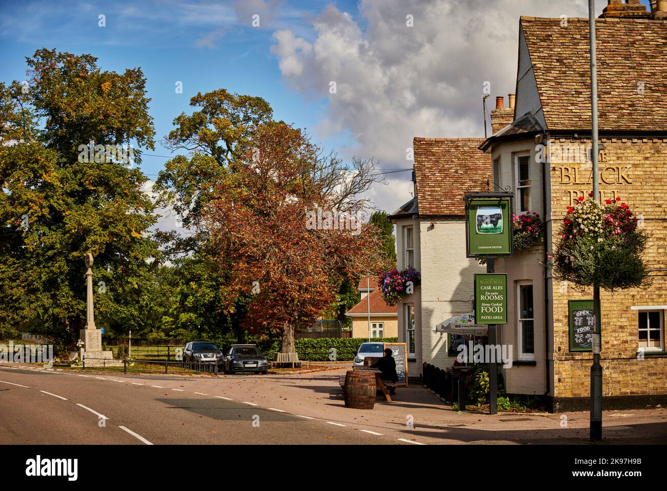 Godmanchester, Huntingdonshire, Cambridgeshire, England. Post Street ...