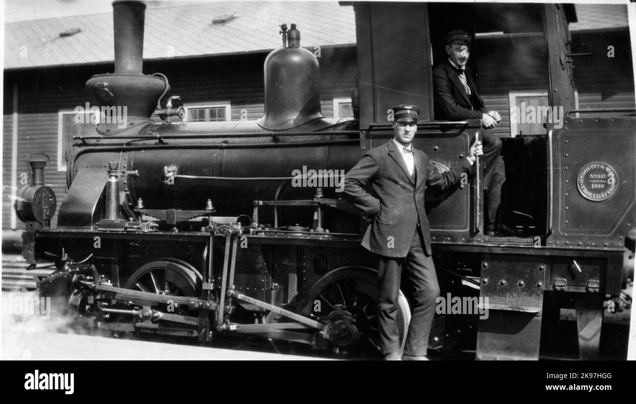 Borås - Herrljunga Railway, BHJ LOK 5 Stock Photo - Alamy