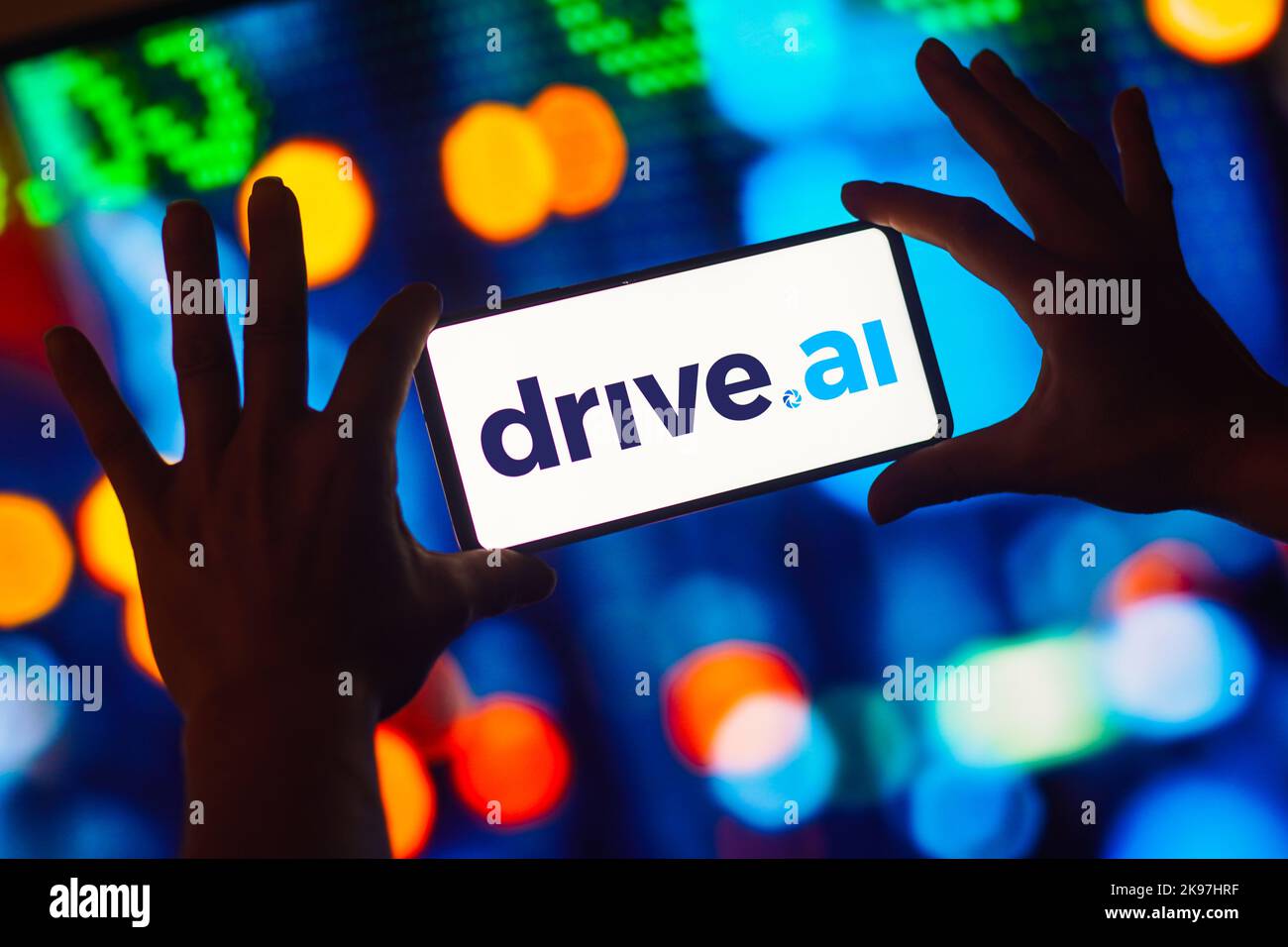 Brazil. 26th Oct, 2022. In this photo illustration, the Drive.ai logo ...